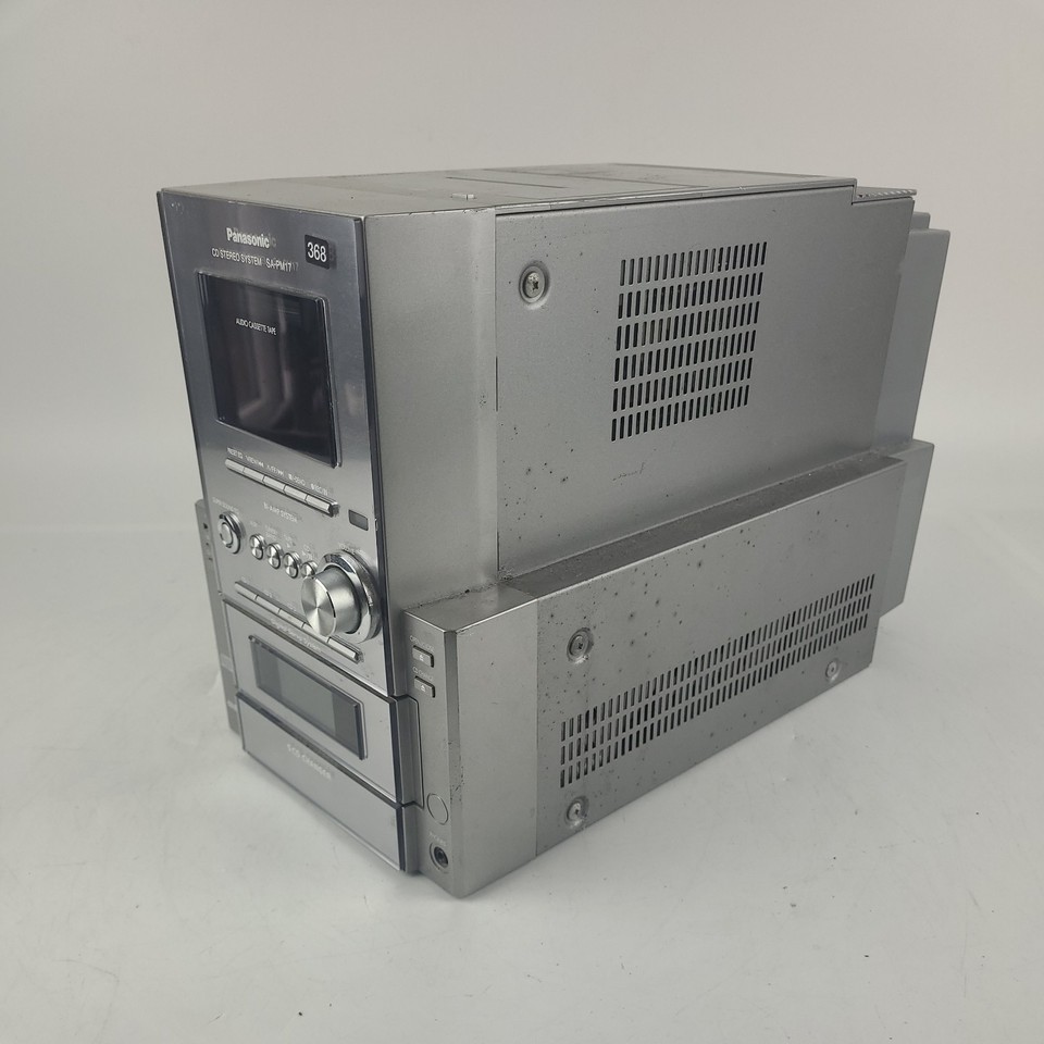 Panasonic SA-PM17 5-CD Changer Radio/Cassette Player Vintage | eBay UK