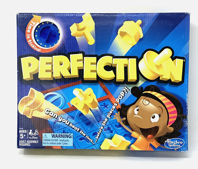 Perfection Game, Multicolor For Ages 5+ Hasbro Gaming Time is Ticking ...