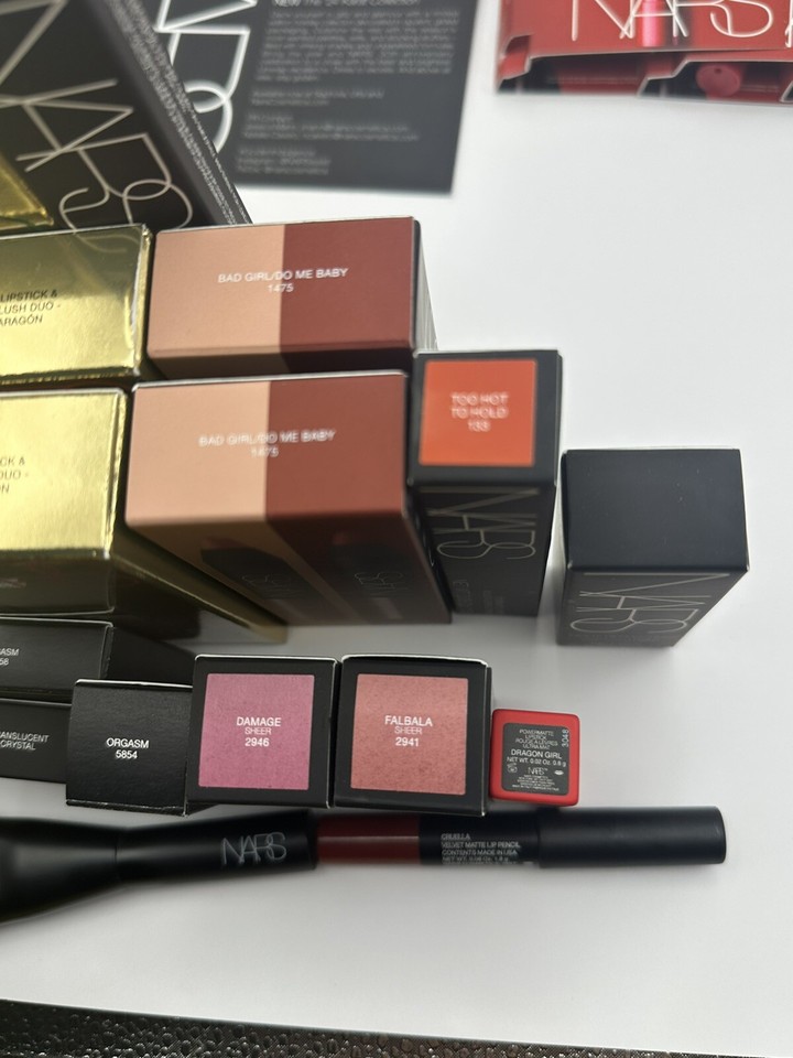 NARS BUNDLE- 20+ Makeup Items including Limited-Edition 24k Collection ...