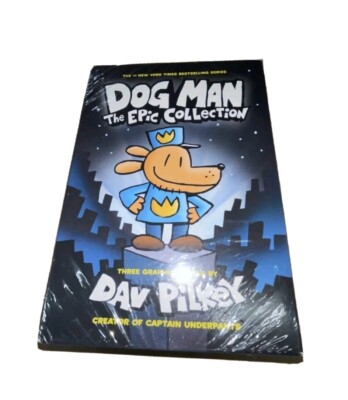 Dogman The Epic Collection 3 Book Set Graphic Novels by Dav Pilkey NEW ...