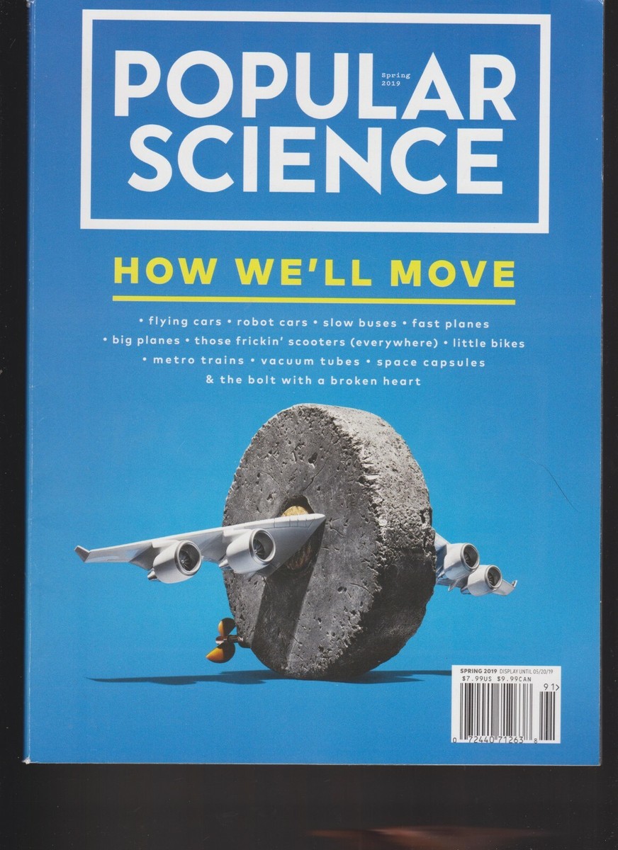 Popular Science Magazine Cover