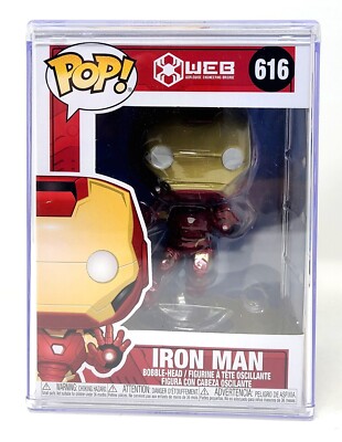 IRON MAN 2021 Metallic Funko Pop! WEB Worldwide Engineering Brigade ...