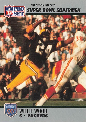 1990-91 Pro Set Super Bowl #115 WILLIE WOOD Green Bay Packers | eBay