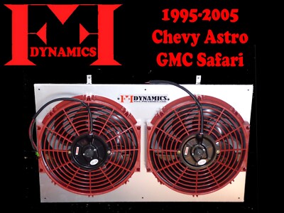 FF DYNAMICS EXTREME ELECTRIC COOLING FAN SYSTEM: 95-05 CHEVY ASTRO GMC ...