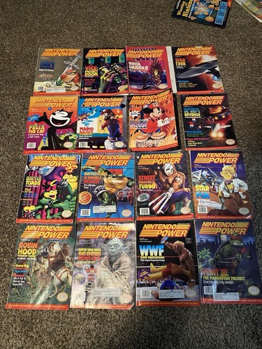 Lot Of 16 Nintendo Power Magazines | eBay