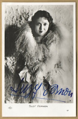 Suzy Vernon (1901-1997) - Actrice française - Jolie photo signée ...