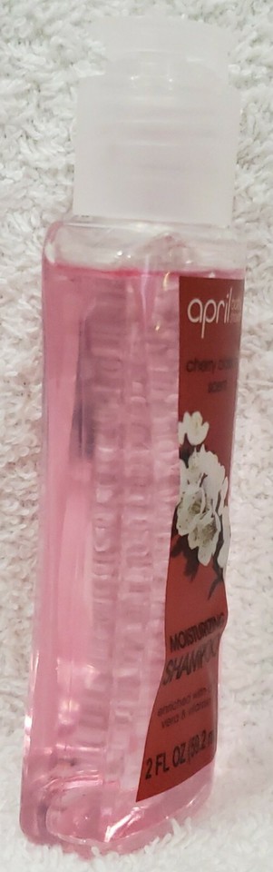 April CHERRY BLOSSOM Shampoo Scent Moisturizing Aloe Vera Shower 2 oz ...
