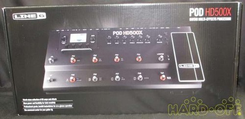 Line 6 POD HD500X Guitar Multi-Effects Processor Original Box Working ...