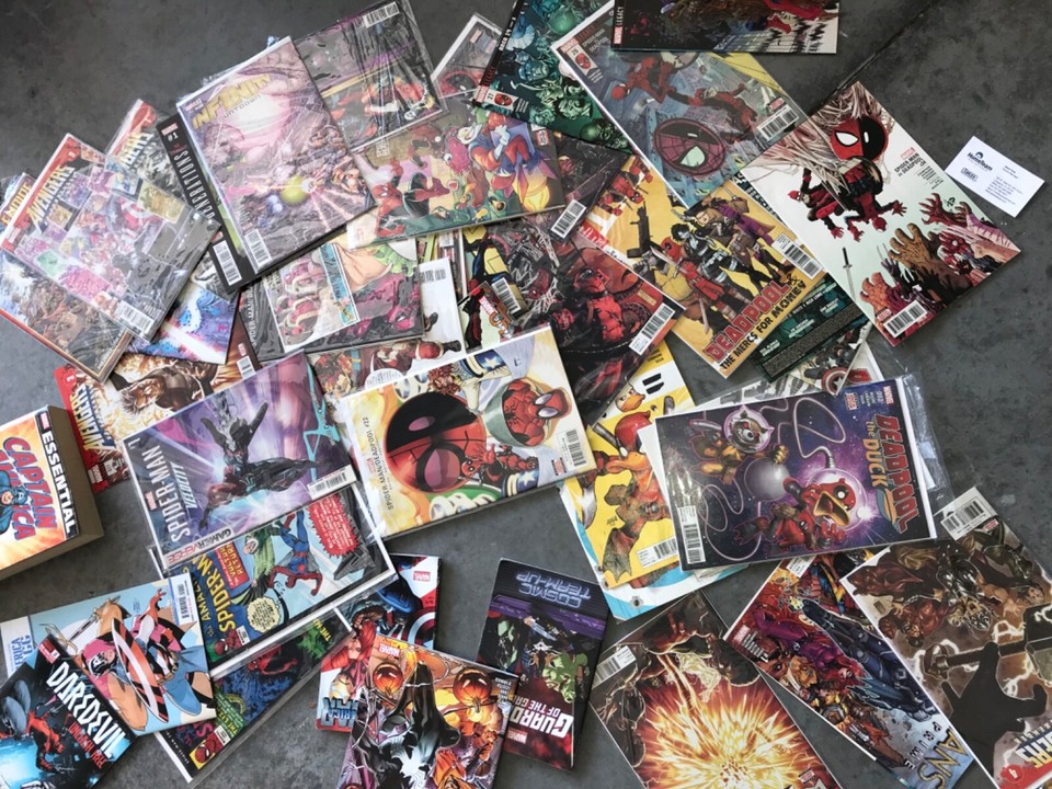 HUGE COMIC LOT COLLECTION Of MARVEL COMICS BOX FULL OF COMICS + 9.8 | eBay
