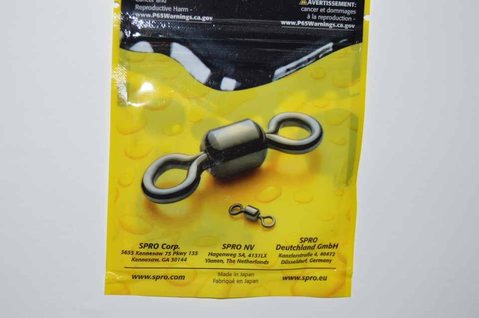 spro power swivel size 8 50lb test 50 per pack spsb-08-50 | eBay