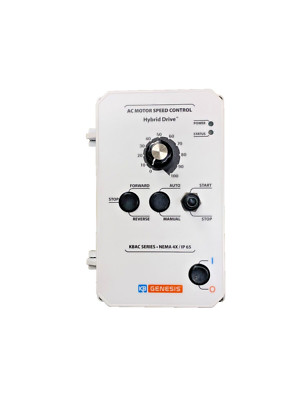 KBAC-24D (White) 9988, 1HP, Nema 4X, 115/208/230 VAC Input KB AC Drive ...