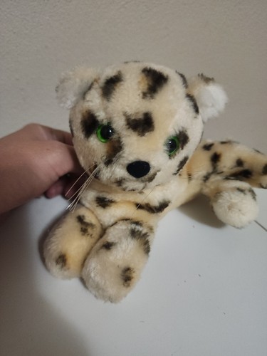 Vtg Dakin LEOPARD CHEETAH NUTSHELLS plush stuffed animal 7” 1976 HTF 10 ...