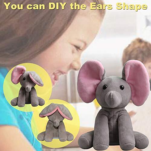 Talking Toy, Plush Elephant Cute Sound Effects with Repeats Your Gray ...