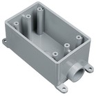 12 PAK 1/2in PVC; Field Service End Box; Single Gang. | eBay