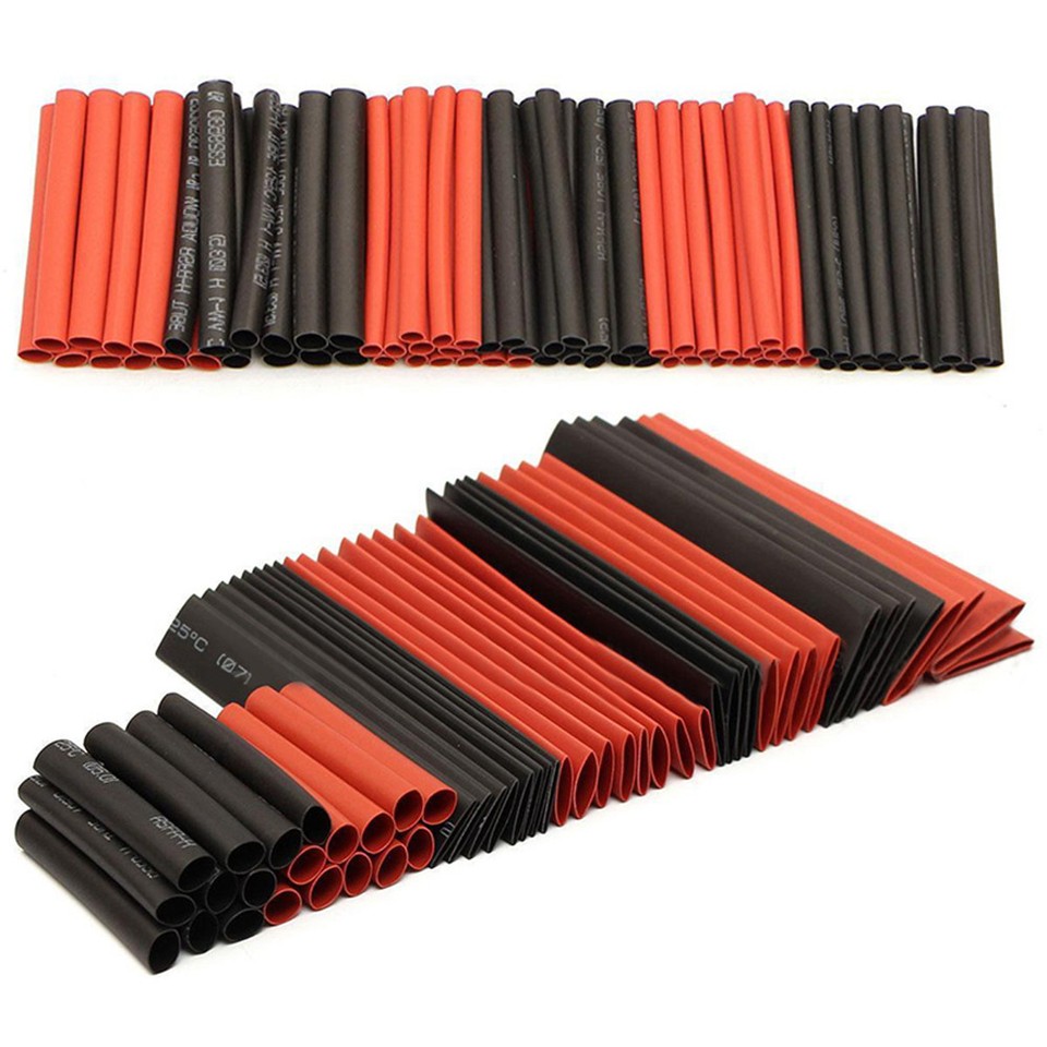 127/140/328/530pcs 2:1Heat Shrink Tube Tubing Sleeving Wrap Wire ...
