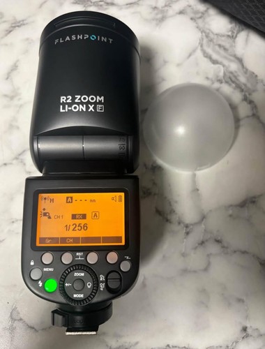 ( F )Flashpoint Zoom Li-on X R2 TTL On-Camera Round Flash Speedlight | eBay