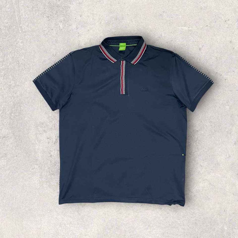 Hugo Boss Polo Shirt, Size XXL / 2XL, Hugo Boss Green Label Modern Fit ...