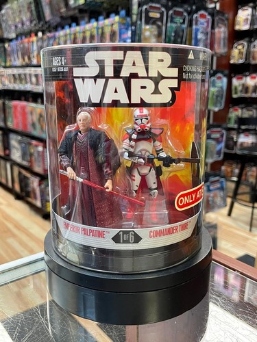 Emperor Palpatine & Commander Thire (Star Wars Order 66, Hasbro) SEALED ...