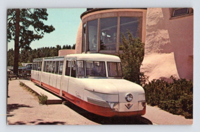 1960'S. BROADMOOR HOTEL COG RAILROAD CADILLAC DESIGNED STREAMLINER ...