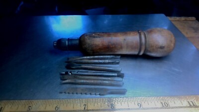 1920s Wood-turned handle Multi-Tool GERMANY wood screw cap antique ...