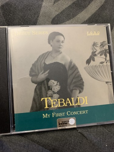 TEBALDI • My first concert Cd(b64/2) Free Postage | eBay Australia
