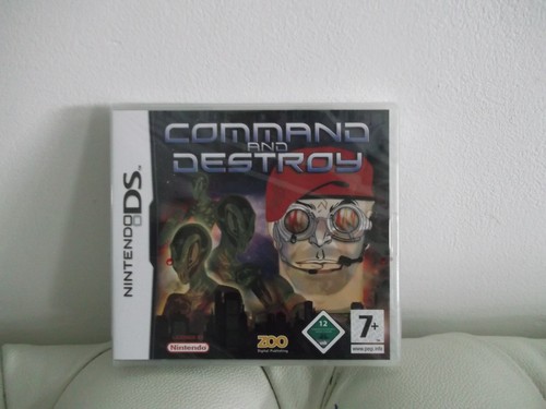 COMMAND AND DESTROY - Jeu Nintendo DS 100% NEUF sous blister version ...