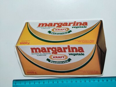 Adhesive Margarine Vegetable Kraft Sticker Autocollant Vintage 80s ...