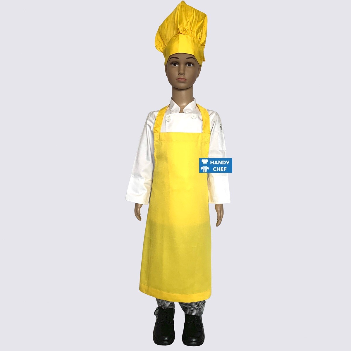Kids Yellow Chef Apron Kids Chef Hat set - See our store for Kids Chef ...