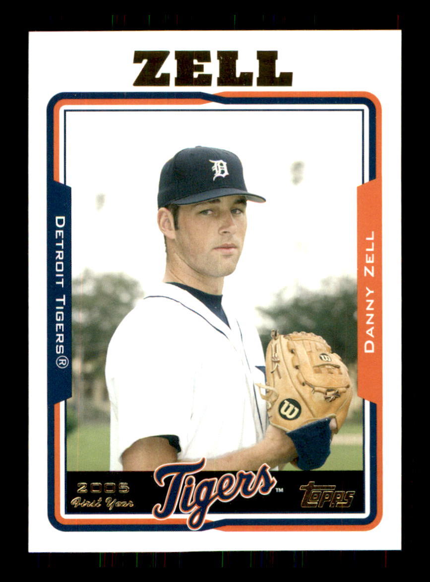 2005 Baseball Topps U&H Danny Zell Detroit Tigers #UH255 FY RC | eBay