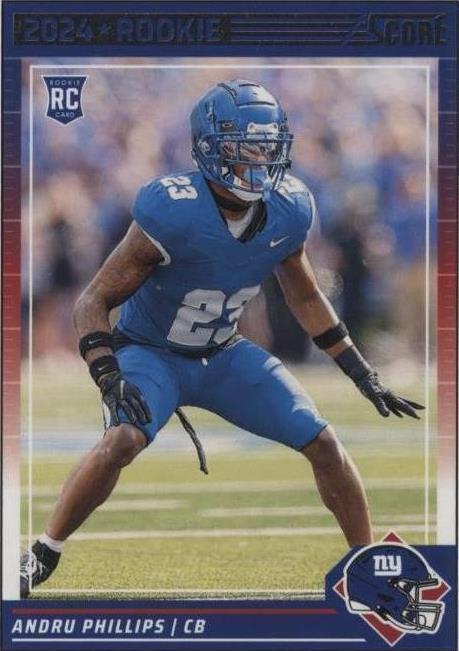 2024 Score - Rookies Andru Phillips #349 (RC) for sale online | eBay