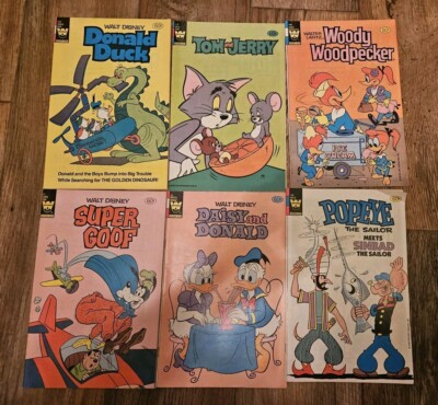 A Lot Of Six Whitman comic books vintage | eBay