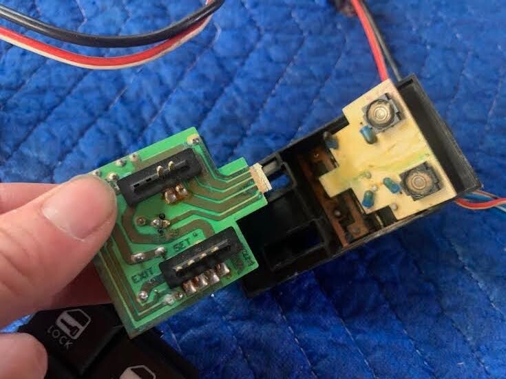 FOR PARTS OEM 87-93 Cadillac Allante master power window Lock switch LH ...