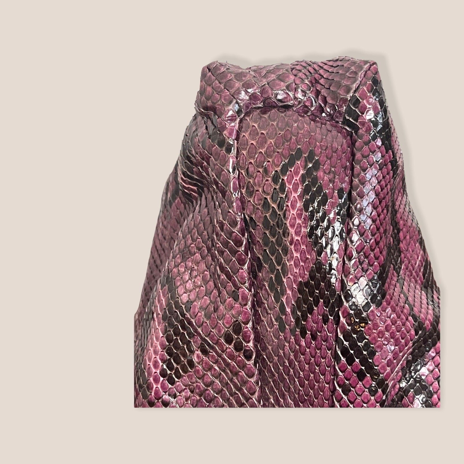 Gucci purple python hysteria clutch Tom Ford era - Gem