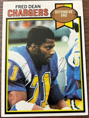 1979 Topps FRED DEAN #152 🔥 Chargers 🏈 HOF 🔥 Autograph 🔥 Auto 🏈 RaRe | eBay