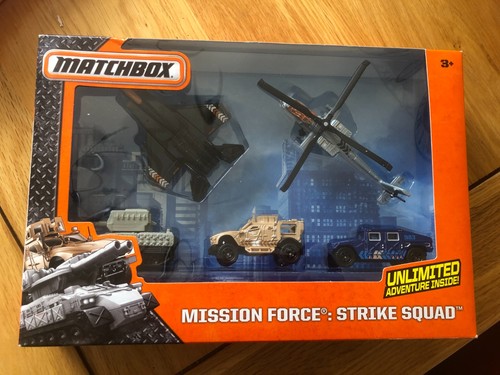 MATCHBOX MISSION FORCE STRIKE SQUAD 5PACK NEW | eBay UK