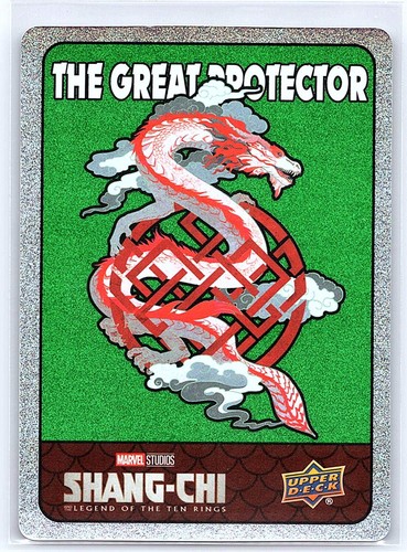 The Great Protector 2023 Upper Deck Marvel Shang-Chi SS-11 Green | eBay