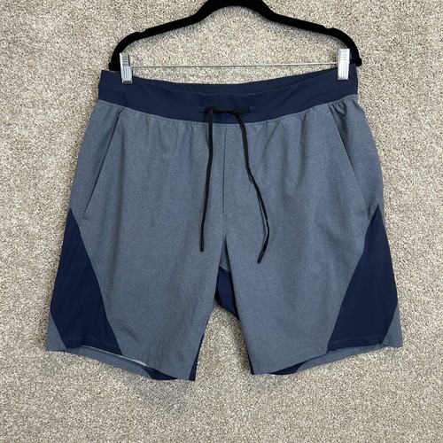 Lululemon Namaste At The Beach Short 9" Heathered Deep Navy Men’s XL | eBay