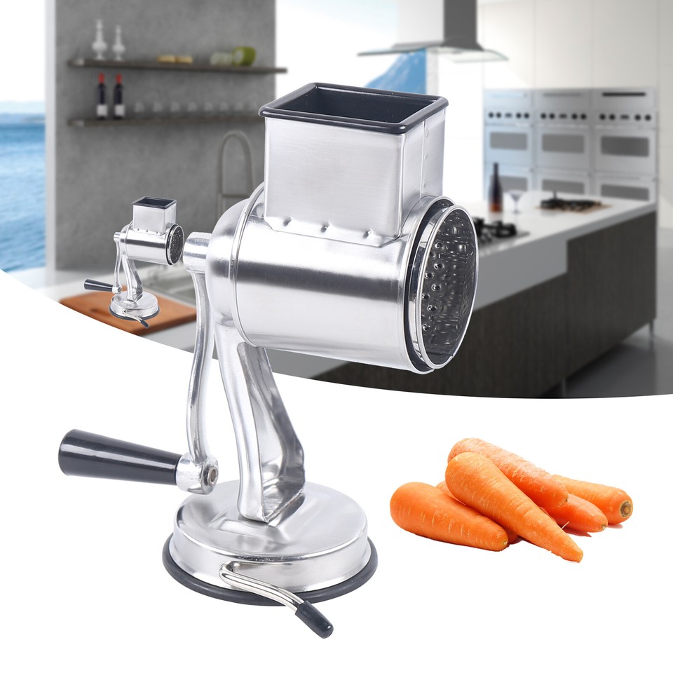 Rotary Cheese Grater Hand Crank Vegetable Food Chopper Shredders ...