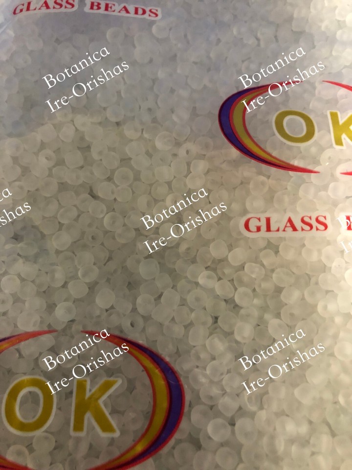 BEADS, CUENTAS javon JABON, SOAP 4mm 1-lbs religion yoruba santeria ifa ...