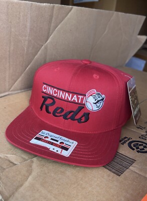 Vintage Cincinnati Reds American Needle Adjustable Snapback Hat / Cap ...
