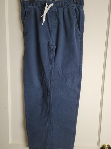 Old Navy Uniform Navy Blue Drawstring Pants Boys Slim Taper XL 14-16 | eBay