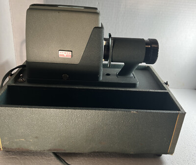 1950's Vintage Argus 300 Automatic 35mm Slide Projector Includes Case ...