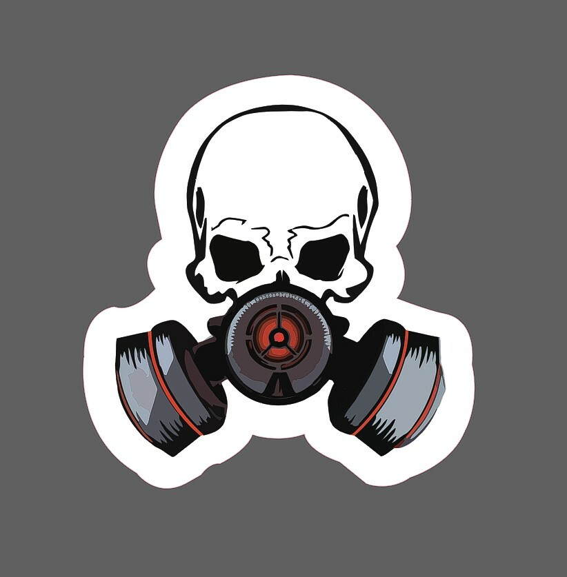 Toxic Skull Mask