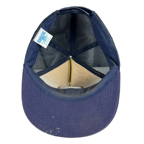 Vintage Capital Caps Blue Trucker Hat Snapback Cap Holsum Bakery ...