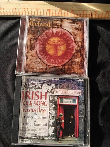 IRISH FOLK SONGS + LEGENDS 2 CD LOT Dubliners Clancy 43 TRAX RESTORED ...