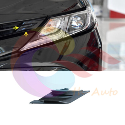 Black Left Side Front Grille Molding Cover Trim For Toyota Camry L LE ...