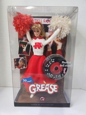 GREASE CHEERLEADER SANDY BARBIE DOLL 2007 PINK LABEL MATTEL M0683 NRFB ...