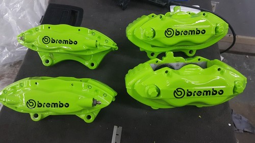 Lime Green G2 Brake Caliper Paint Epoxy Style Kit High Heat Made in USA ...