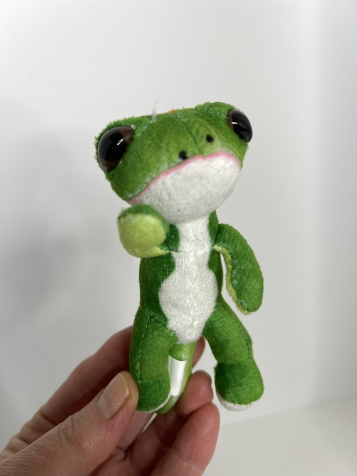 Geico Insurance Gecko Mascot Backpack Clip Keychain Plush Stuffed ...