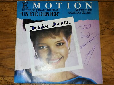 DEBBIE DAVIS - EMOTION " UN ÉTÉ D'ENFER " ( DISQUE 45 TOURS ) - V20 ...